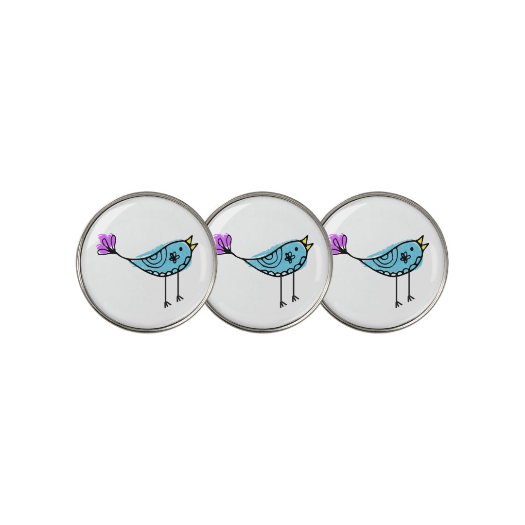 Birdie Golf Ball Marker | Zazzle