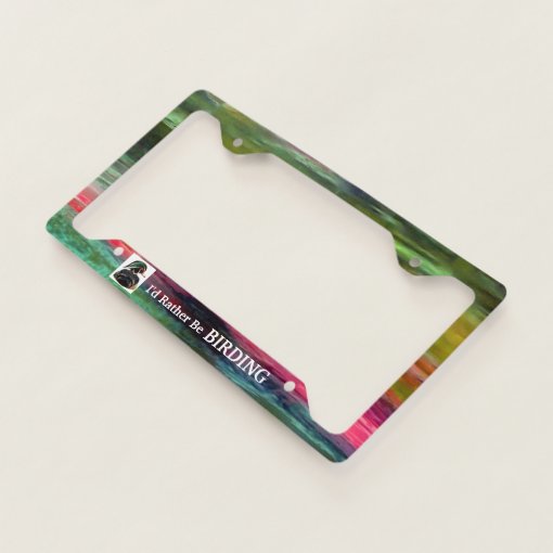 Birding, Wood Duck License Plate Frame | Zazzle