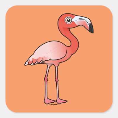 Meet the Vibrant American Flamingo by Birdorable | Meet the Birds