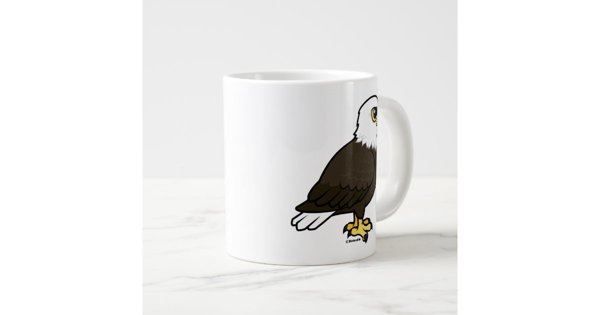 Birdorable Bald Eagle Giant Coffee Mug | Zazzle