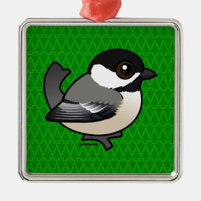 Meet the Cute Black-capped Chickadee by Birdorable