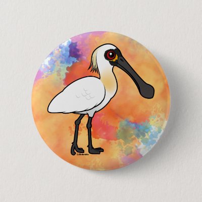 Cute Cartoon Black-faced Spoonbill Gifts | Birdorable