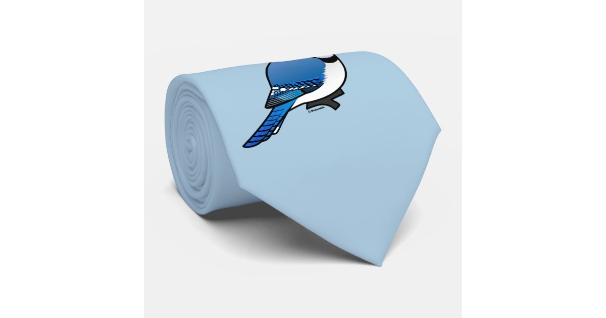 Birdorable Blue Jay Tie | Zazzle