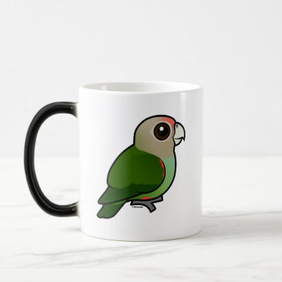 Cute Cape Parrot by Birdorable
