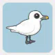 Birdorable Ivory Gull Square Sticker | Zazzle