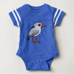 Cute Cartoon Kagu Bird From Birdorable: Meet the Birds