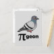 Birdorable PI-geon / Pigeon Pi Postcard | Zazzle