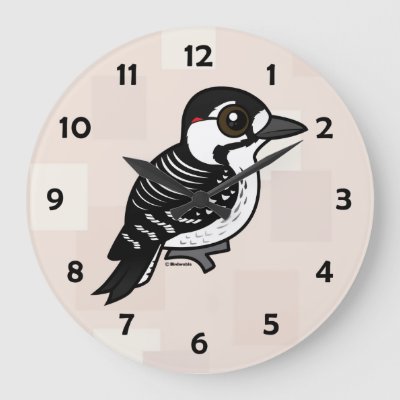 Cute Cartoon Bird Clocks for Birders, Bird Lovers, Lovebird Fans