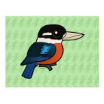 Meet the Cute Rufous-bellied Kookaburra by Birdorable