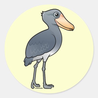 Cute Shoebill by Birdorable
