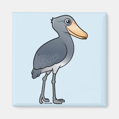 Cute Shoebill by Birdorable