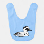 Birdorable Duck SMEW: Cute Cartoon Black & White Bird