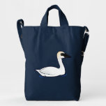 Trumpeter Swan info from Birdorable