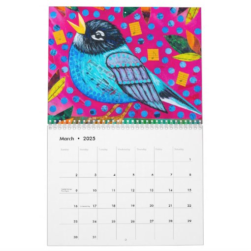 BIRDS CALENDAR | Zazzle