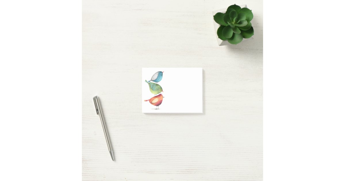 Birds Post-it Notes | Zazzle.com