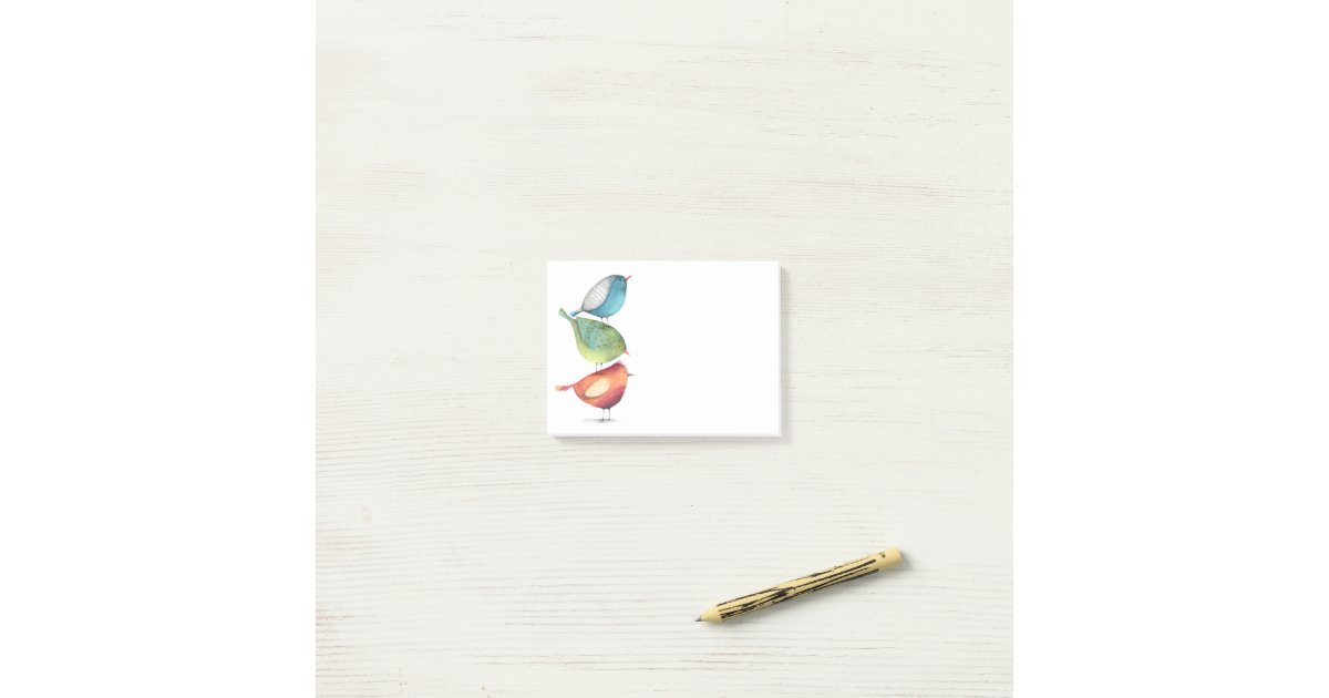 Birds Post-it Notes | Zazzle.com