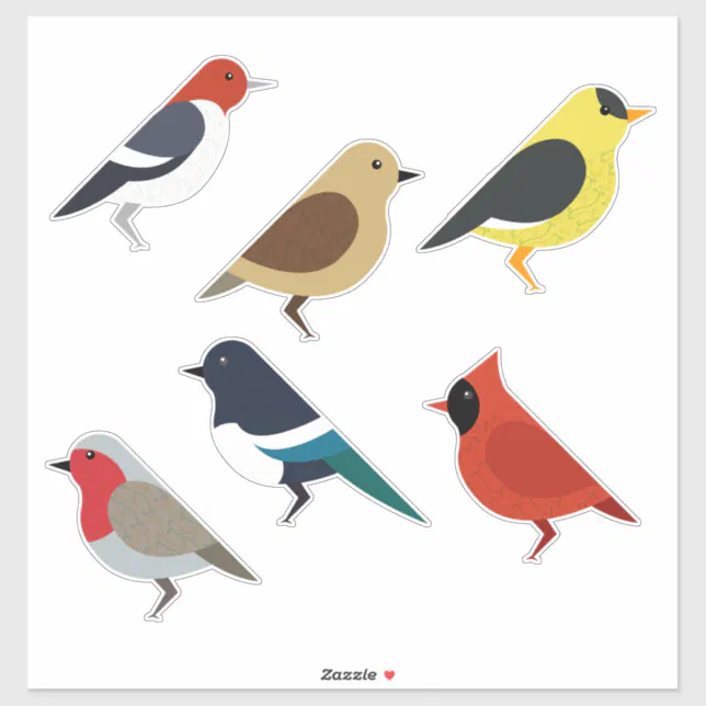 Birds Sticker | Zazzle