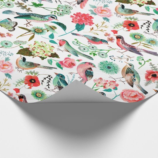 Birds | Wrapping Paper | Zazzle.com