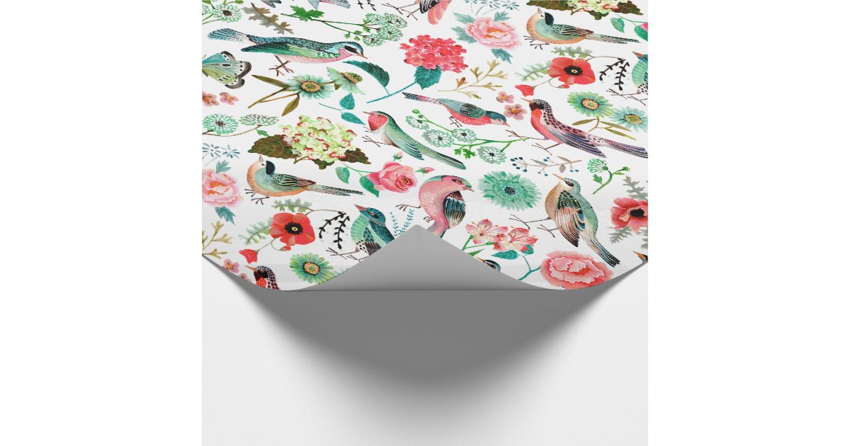Birds | Wrapping Paper | Zazzle.com