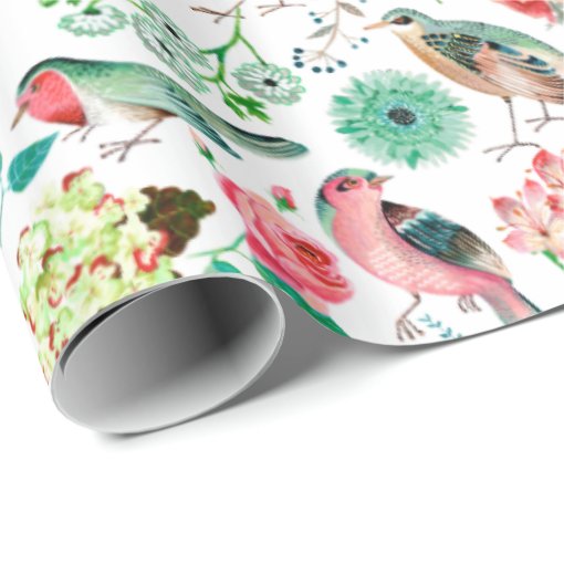 Birds | Wrapping Paper | Zazzle