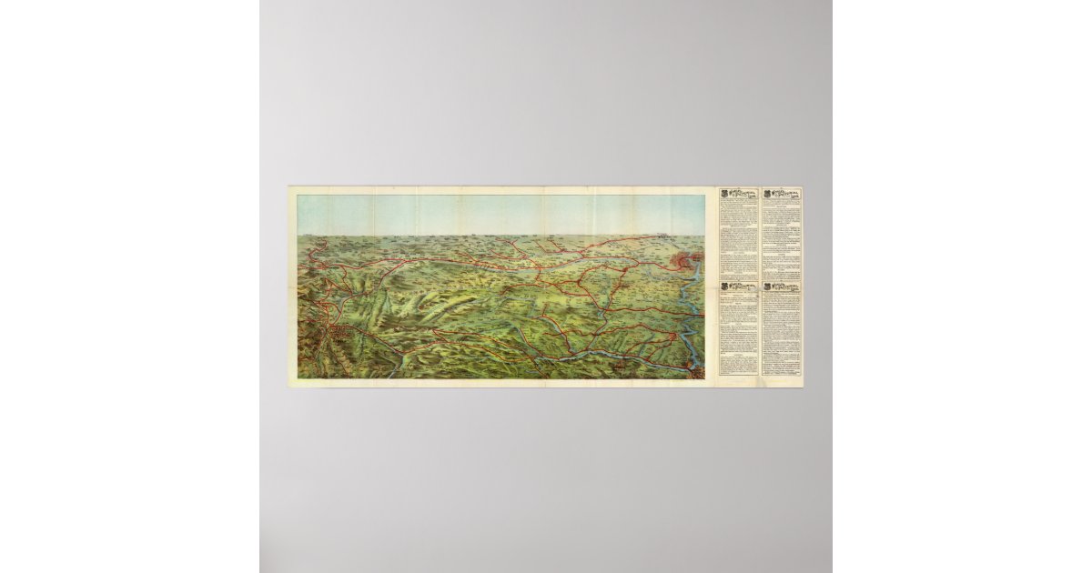 Birdseyes View Great Plains Poster | Zazzle