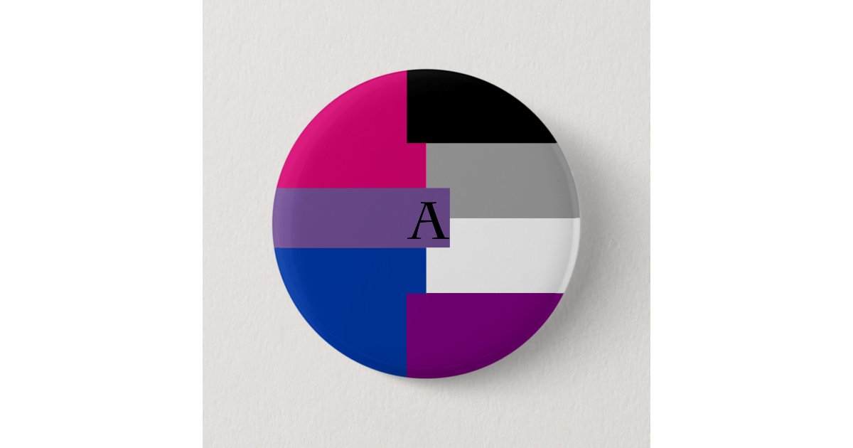 Biromantic Asexual Bi Ace Pin | Zazzle