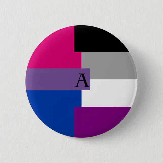 Biromantic Asexual Bi Ace Pin | Zazzle