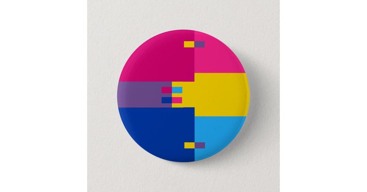 Biromantic Pansexual Pin | Zazzle