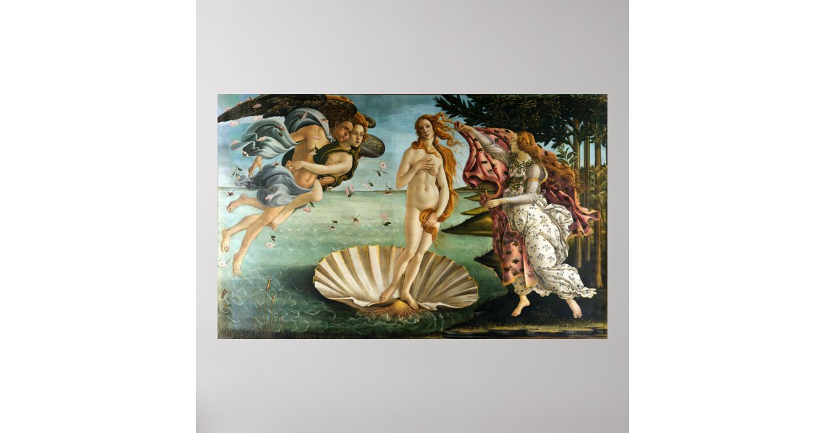 Birth of Venus Poster | Zazzle