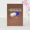 'Birthdavia' Birthday Card | Zazzle
