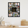 Birthday 42 Photo Collage YEARS IN THE MAKING Poster | Zazzle