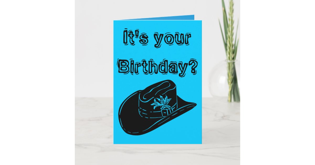 Birthday Again Hillbilly Card | Zazzle