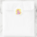 Birthday Aisha Classic Round Sticker | Zazzle