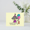 Birthday Alternative Humor Postcard | Zazzle