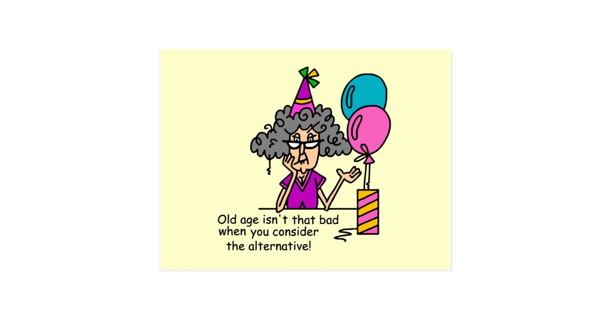 Birthday Alternative Humor Postcard | Zazzle.com