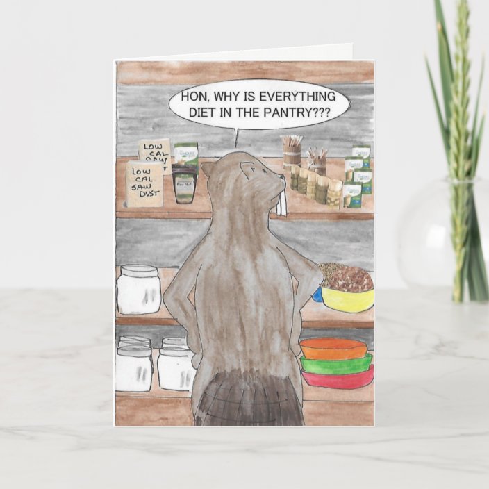 Birthday Beaver Card | Zazzle.com