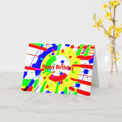 Birthday Blast Card | Zazzle