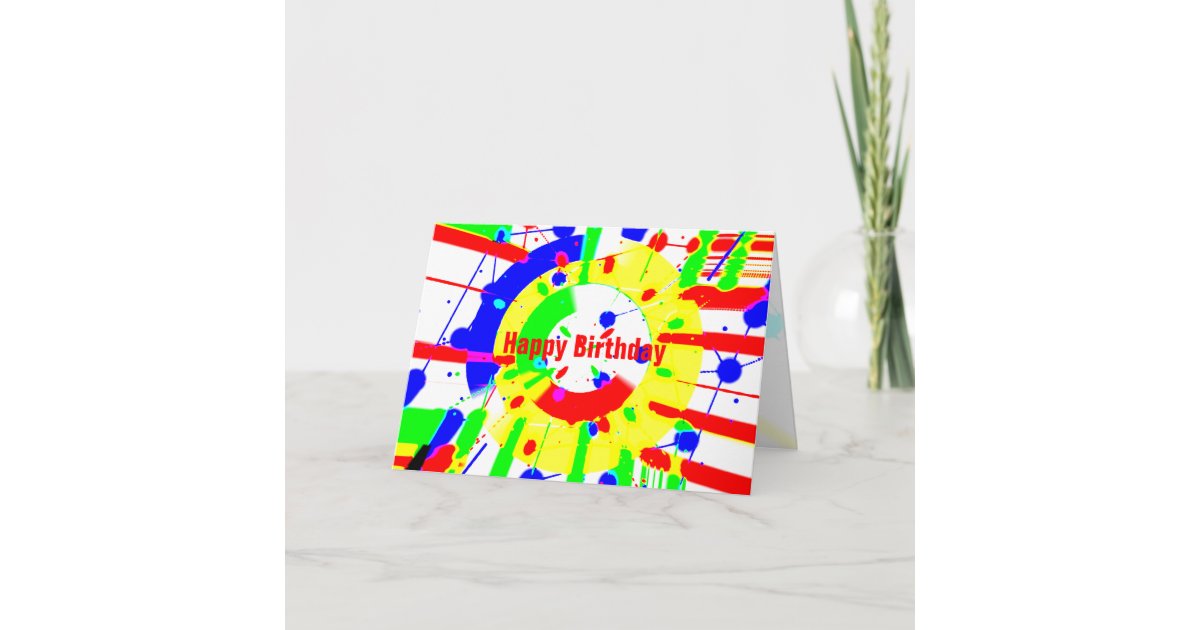 Birthday Blast Card | Zazzle