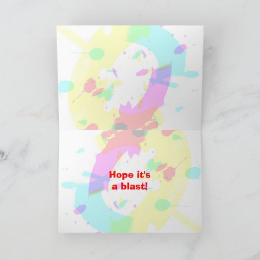 Birthday Blast Card | Zazzle