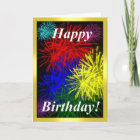 Birthday Blast Card | Zazzle.com