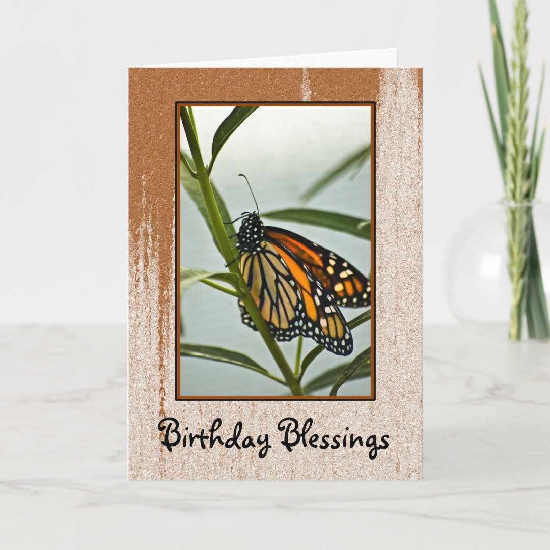 Birthday Blessings Card | Zazzle