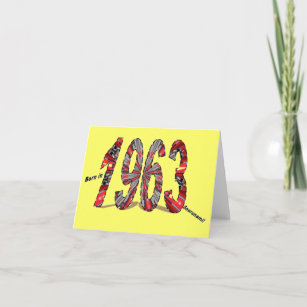 1963 Birthday Cards | Zazzle