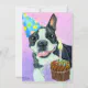 Birthday Boston Card | Zazzle