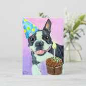 Birthday Boston Card | Zazzle