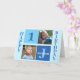 Birthday Boy Photo Personalized Cute Kids Blue Card | Zazzle