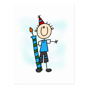 Stick Figure Birthday Cards | Zazzle
