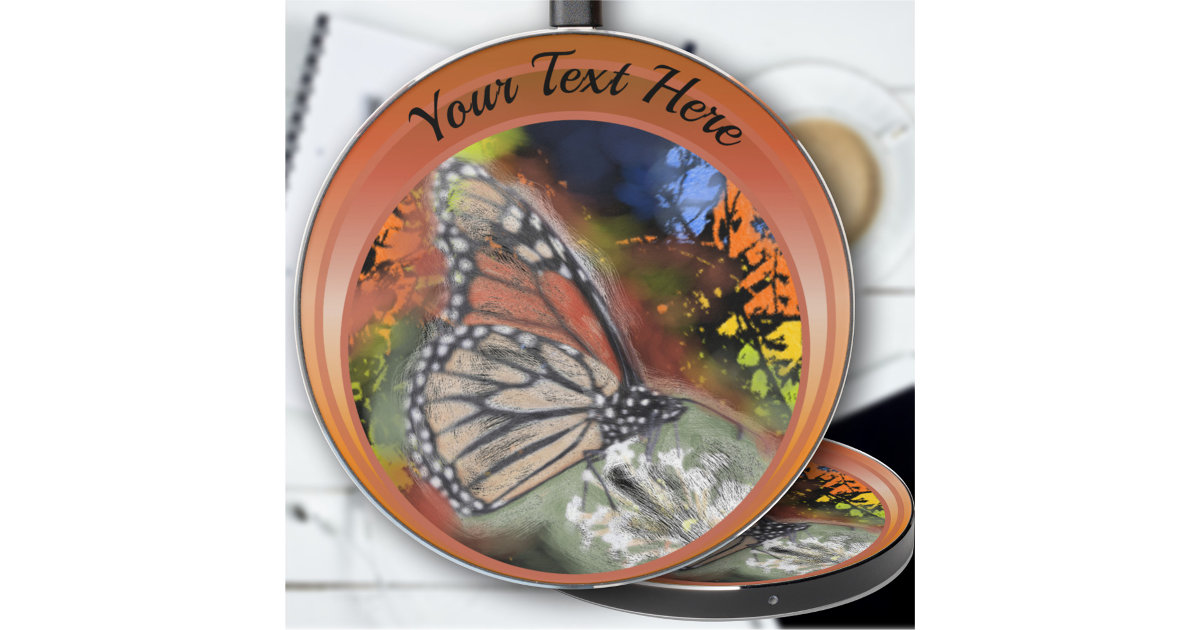Birthday Butterfly Wireless Charger | Zazzle