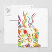 Birthday Cake Postcard | Zazzle