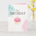 Birthday Cake Transgender Birthday Card | Zazzle