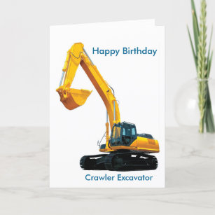 Construction Birthday Cards | Zazzle